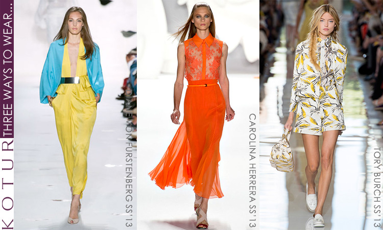 The World of KOTUR: Three ways to Wear…. Citrus | Kotur